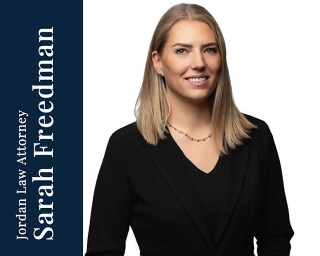 Jordan Law Attorney Sarah Freedman Elected to Colorado Trial Lawyers ...